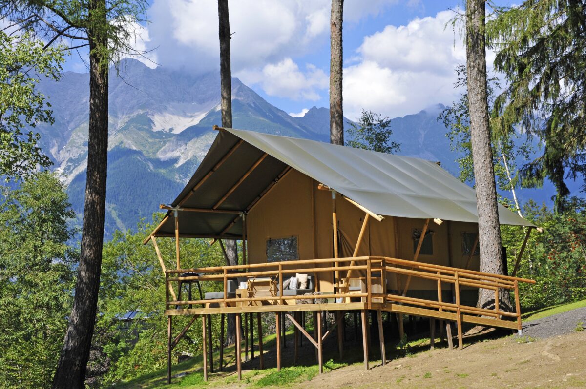 TenCate Campshield, the fabric for glamping tents - TenCate Outdoor Fabrics