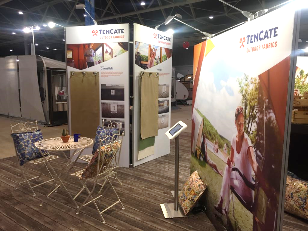 TenCate op de Kampeer & Caravan Jaarbeurs 2018 - TenCate Outdoor Fabrics