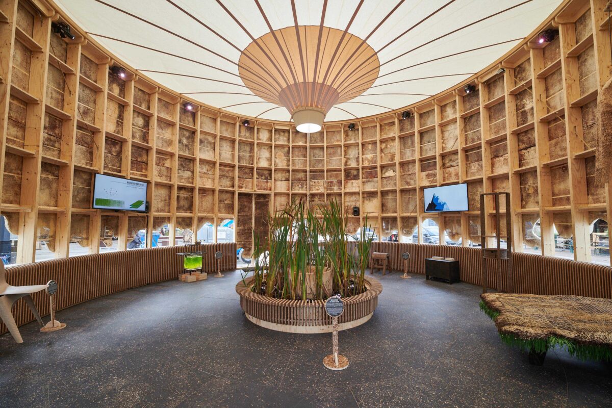 DER WACHSENDE PAVILLON MIT TENCATE TENT FABRIC - TenCate Outdoor Fabrics