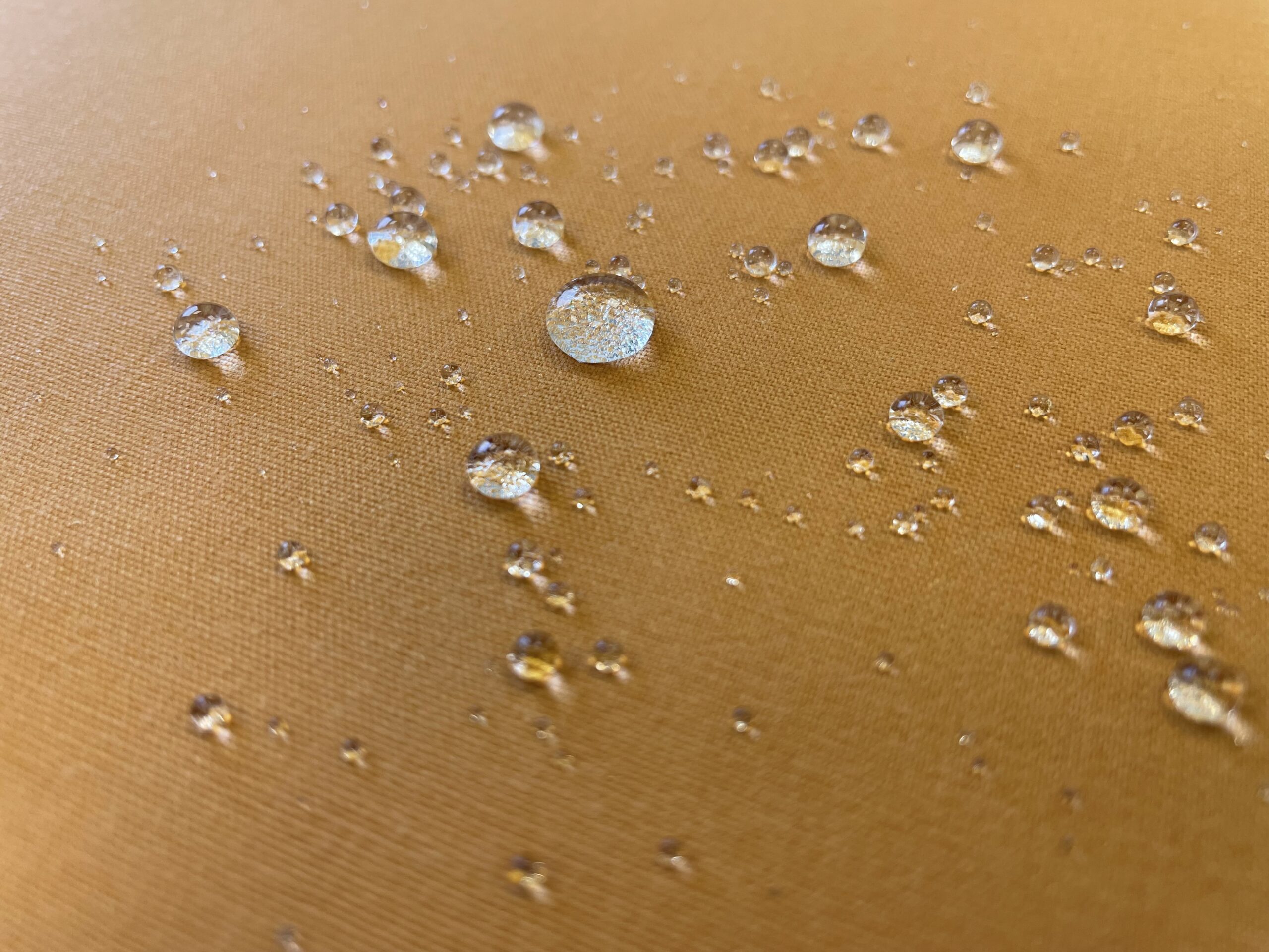 The water repellency of tent and awning fabric from TenCate Outdoor ...